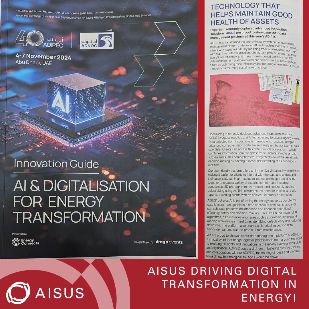 AISUS Showcases Advanced Data Management Platform at ADIPEC 2024 - AISUS