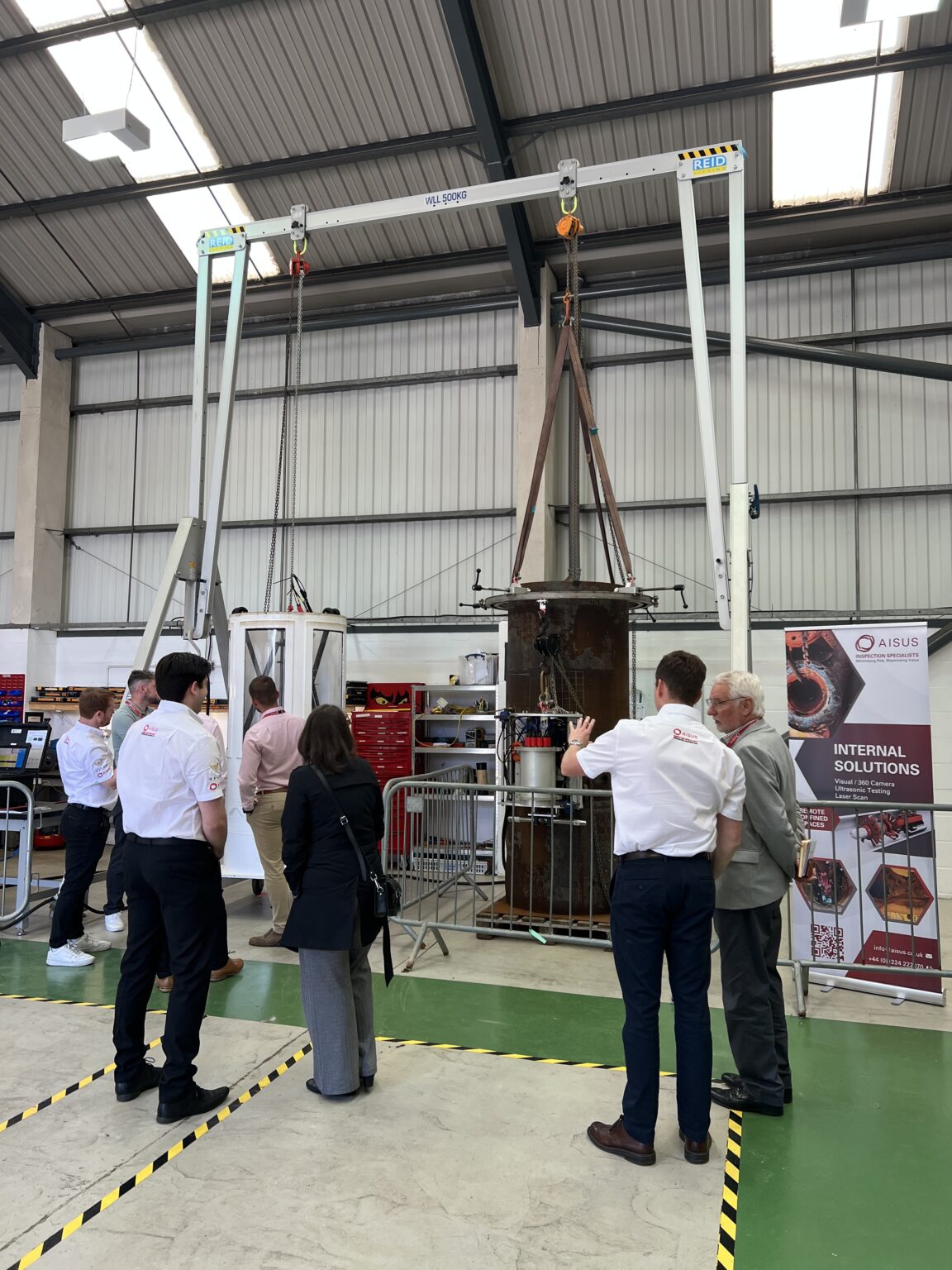 AISUS Hosts Successful Demo Day Showcasing Cutting-Edge Inspection Technology - AISUS