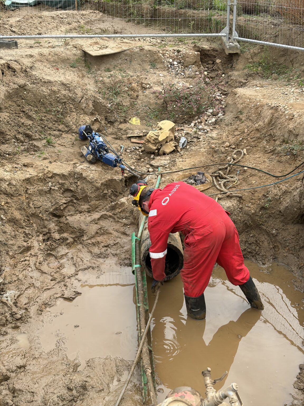 Remote Visual Inspection: Onshore Windfarm Cable Duct - AISUS